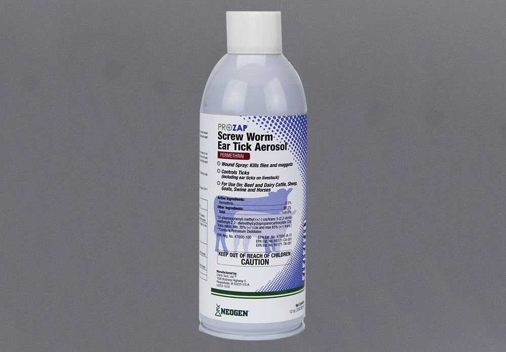 Prozap® Screw Worm and Ear Tick Aerosol - Manheim, PA - G&G Feed and Supply