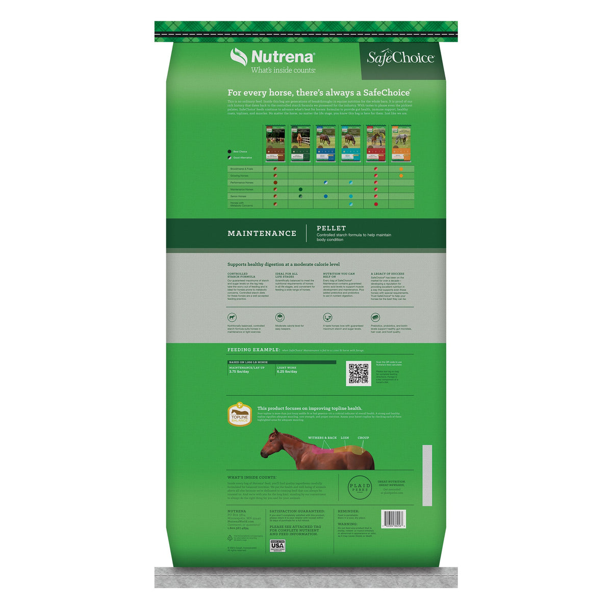 Nutrena® SafeChoice® Maintenance - Manheim, PA - G&G Feed and Supply